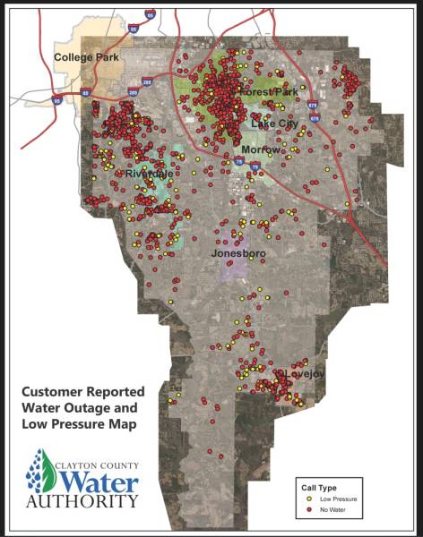 Officials Seeing Slow Improvements in Tank Levels and System Pressures ...