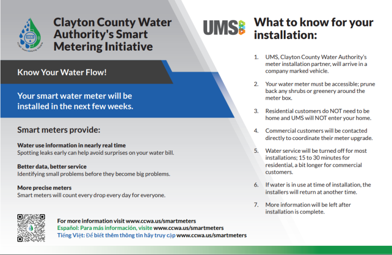 Smart Meters – Clayton County Water Authority