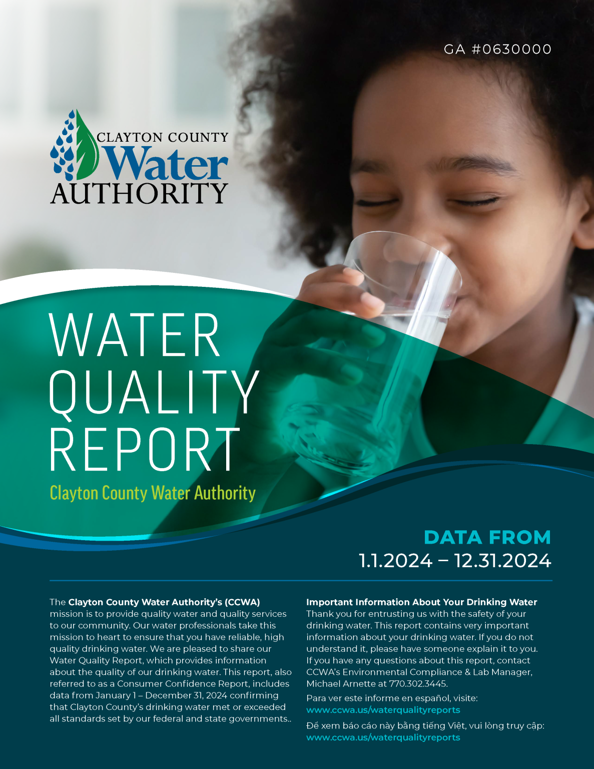 Clayton County’s Drinking Water Met or Exceeded All Federal and State ...